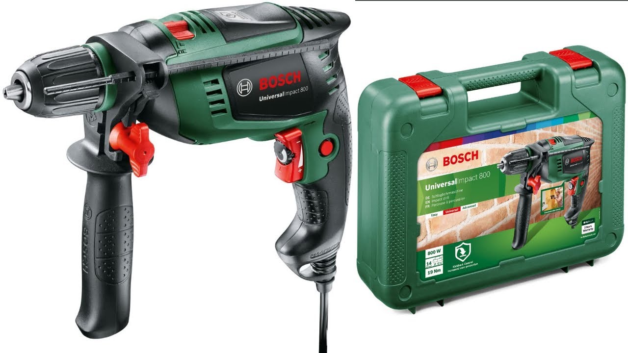 🔵🥇🔵BUEN TALADRO PERCUTOR BOSCH UNIVERSAL IMPACT 800 W AMAZON 2020 ...