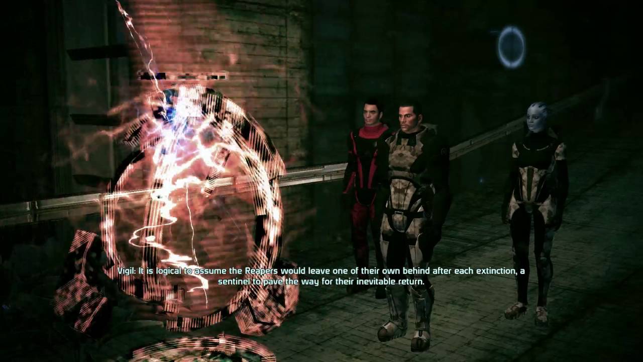 Mass Effect - Vigil Prothean AI on Ilos - YouTube