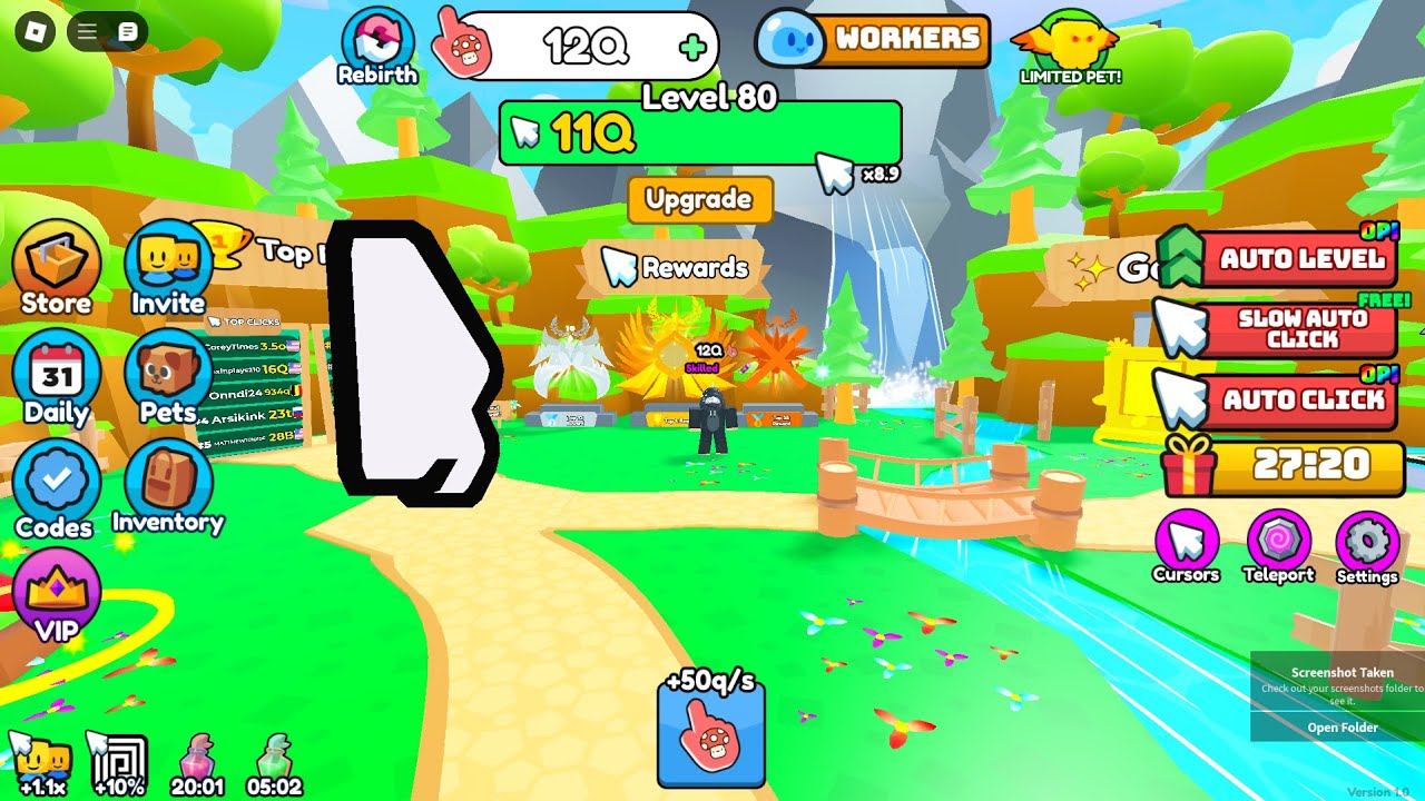 Make sure to join group Roblox clicker sim.game link in description # ...