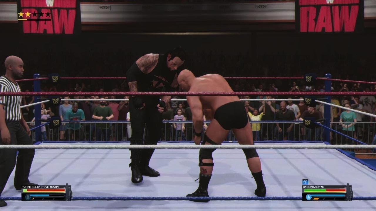 WWE 2K25: STONE COLD STEVE AUSTIN VS THE UNDERTAKER #WWE2K25 #PS5 #WWE ...