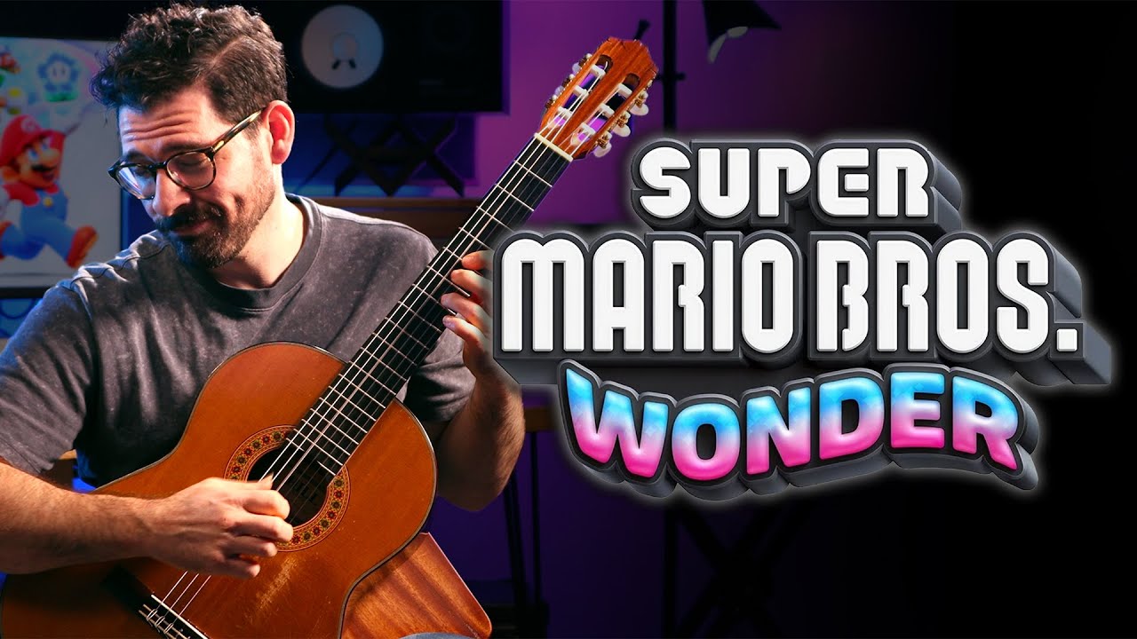 Mario WONDER Overworld Theme has ALOT going on! | Tv On Guitar - YouTube