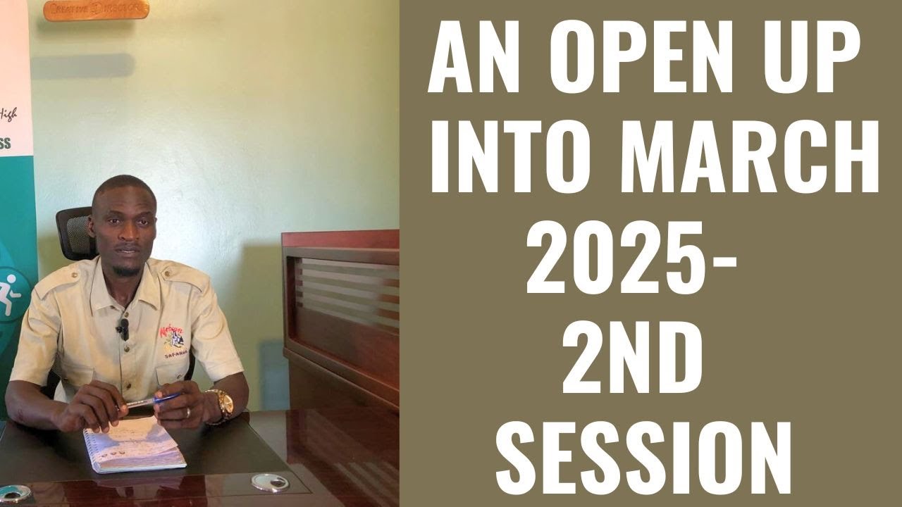 AN OPEN UP INTO MARCH 2025- SECOND SESSION - YouTube