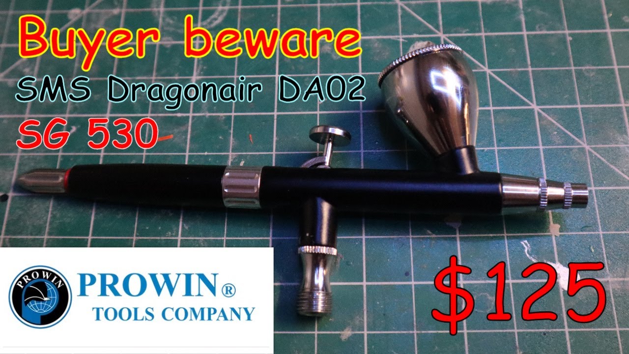 PROWIN SG 530 airbrush adjustable review (AIRTEX xp-ba4 clone) SMS ...