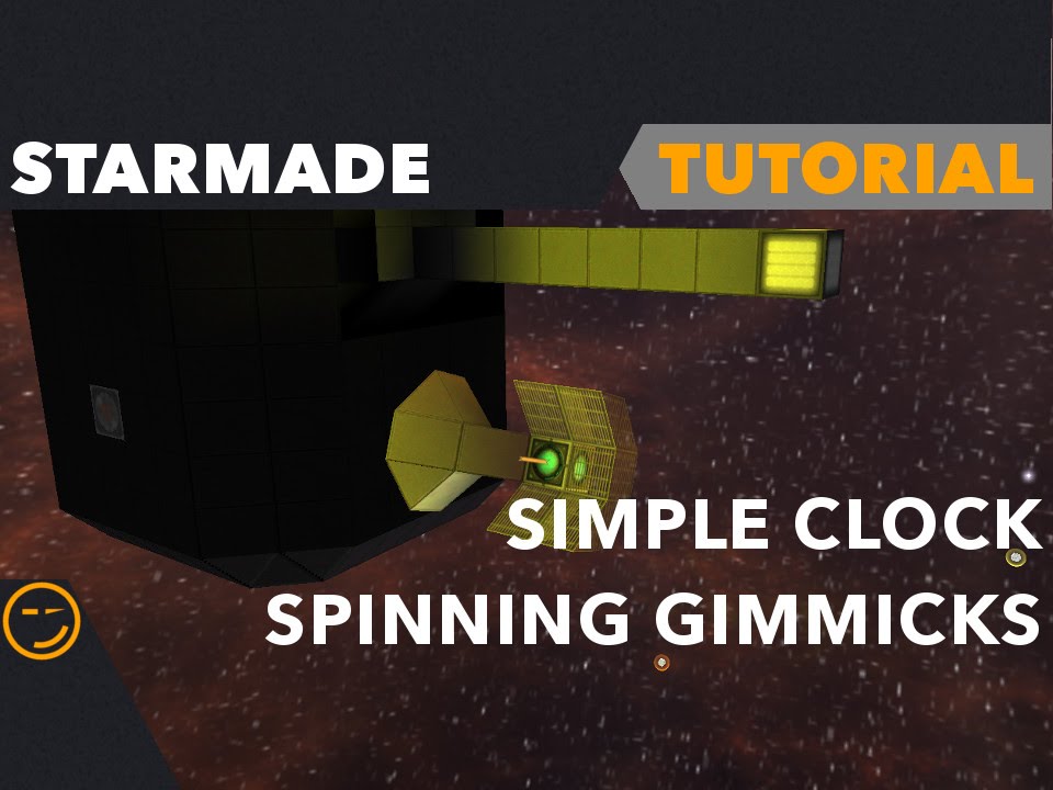 Starmade: How to build Spinning Gimmick or Simple Clock with Rails ...