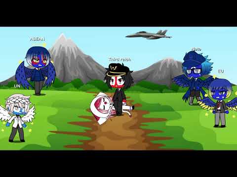Countryhumans gacha life AU part4 Germany empire and Taiwan are alive ...
