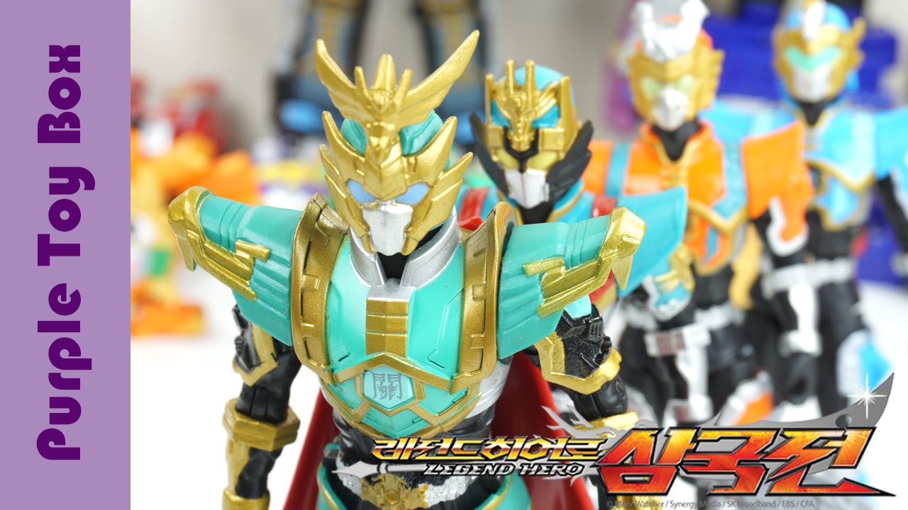 레전드 히어로 삼국전 임페리얼 피규어 와 레전드킹 마제스티 장난감 합체 변신 Legend Hero Samgukji Robot ...