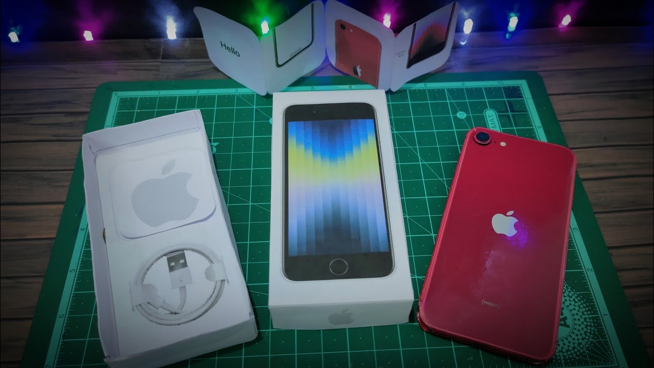 How to make DIY iPhone SE ( 3rd Generation) Box Accessories out of ...