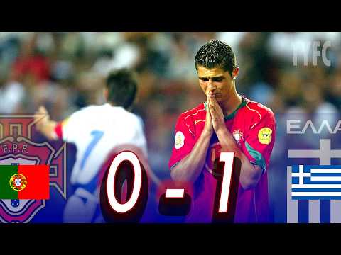 Greece 1–0 Portugal 🏆 | UEFA Euro 2004 Final | Highlights & Goals | Road to Glory