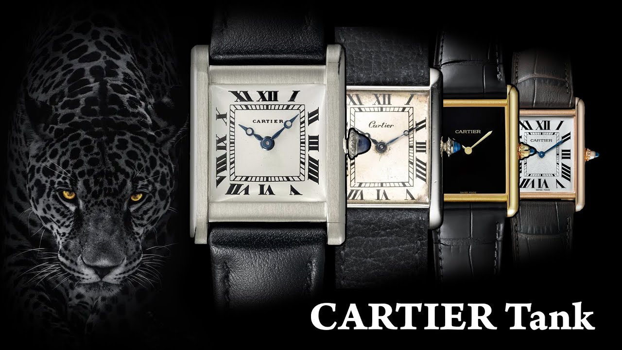 Cartier Tank The Legendary History of a Watchmaking Icon - YouTube