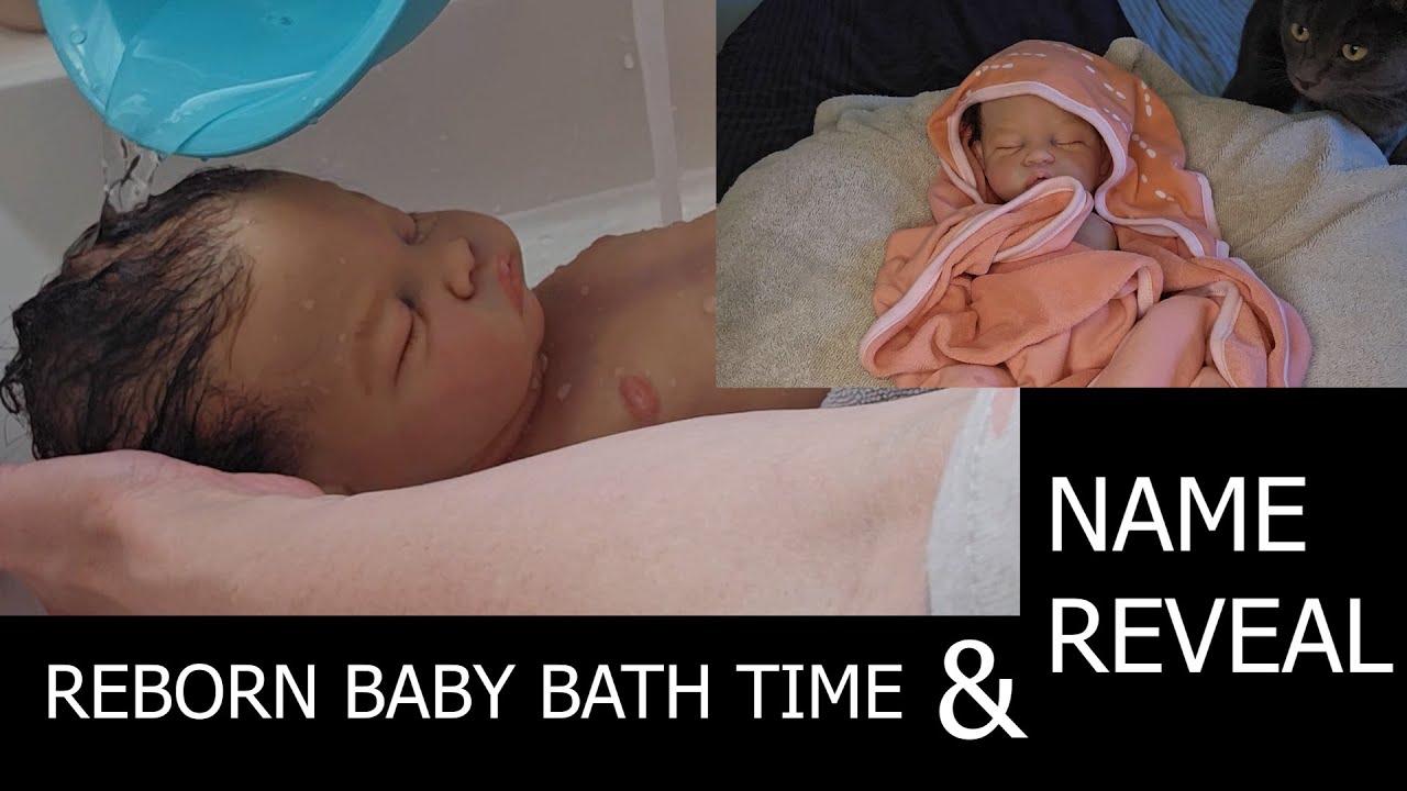 REBORN BABY Bath Time AND Name Announcement! - Reborn Baby Roleplay ...