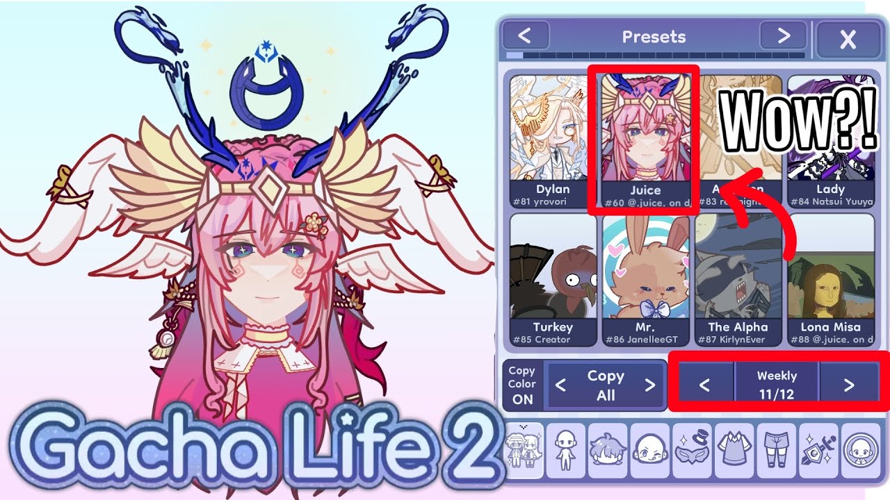 Gacha Life 2 Fashion weekly Presets are Amazing! - YouTube