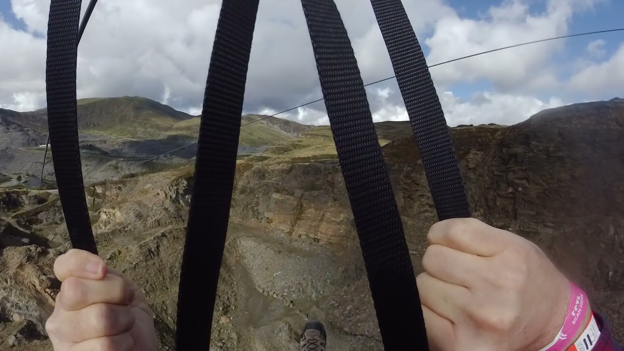 Zip World Titan Lines Bravo and Charlie - YouTube