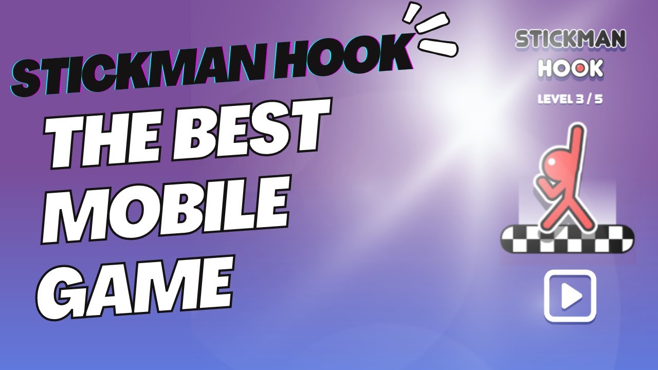 Stickman Hook - Swing and Jump Your Way to the Finish Line! #stickman ...