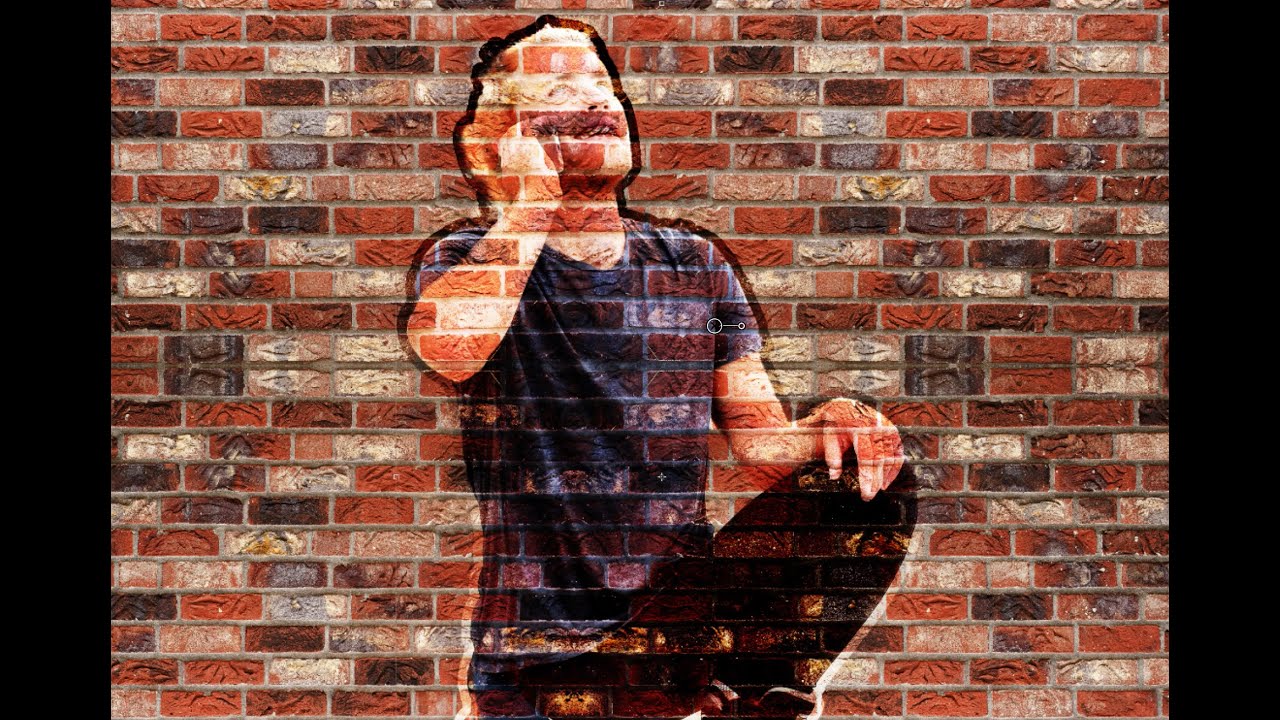 Photoshop Tutorial How to Transform a Photo into a Brick Wall Portrait1 ...