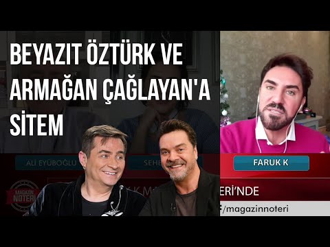 Beyazıt Öztürk ve Armağan Çağlayan'a Sitem