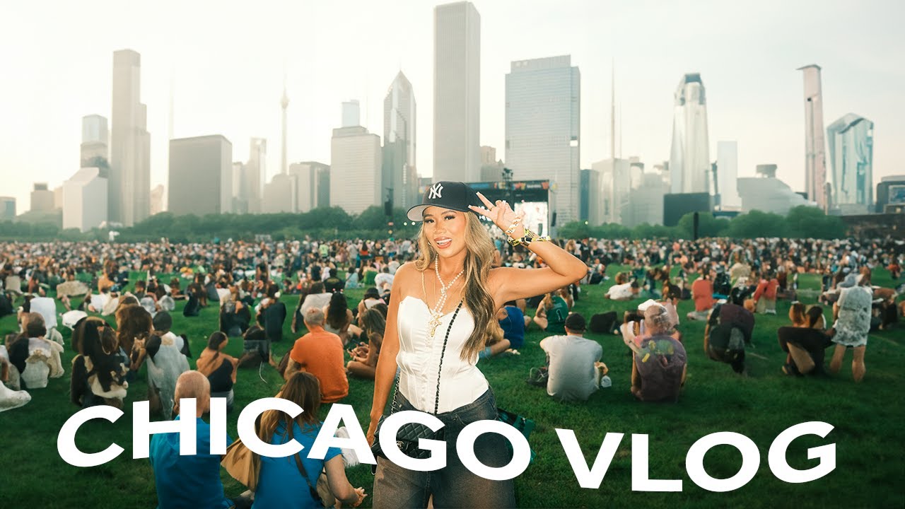 Chicago Vlog | First time at Lollapalooza and I can't believe that this ...