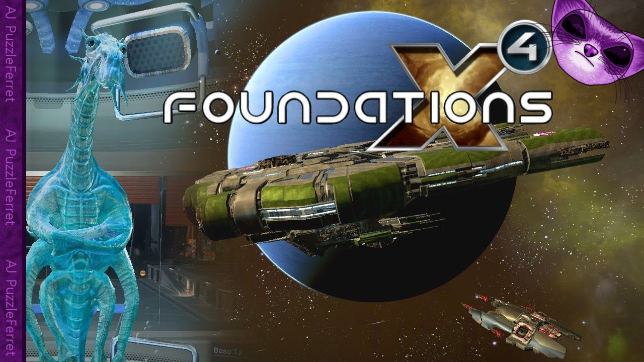 X4 Foundations Ep135 - Grand Exchange base and weapon test! - YouTube