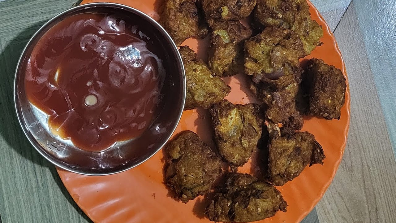 Veg Pokora Recipe with Tea - YouTube