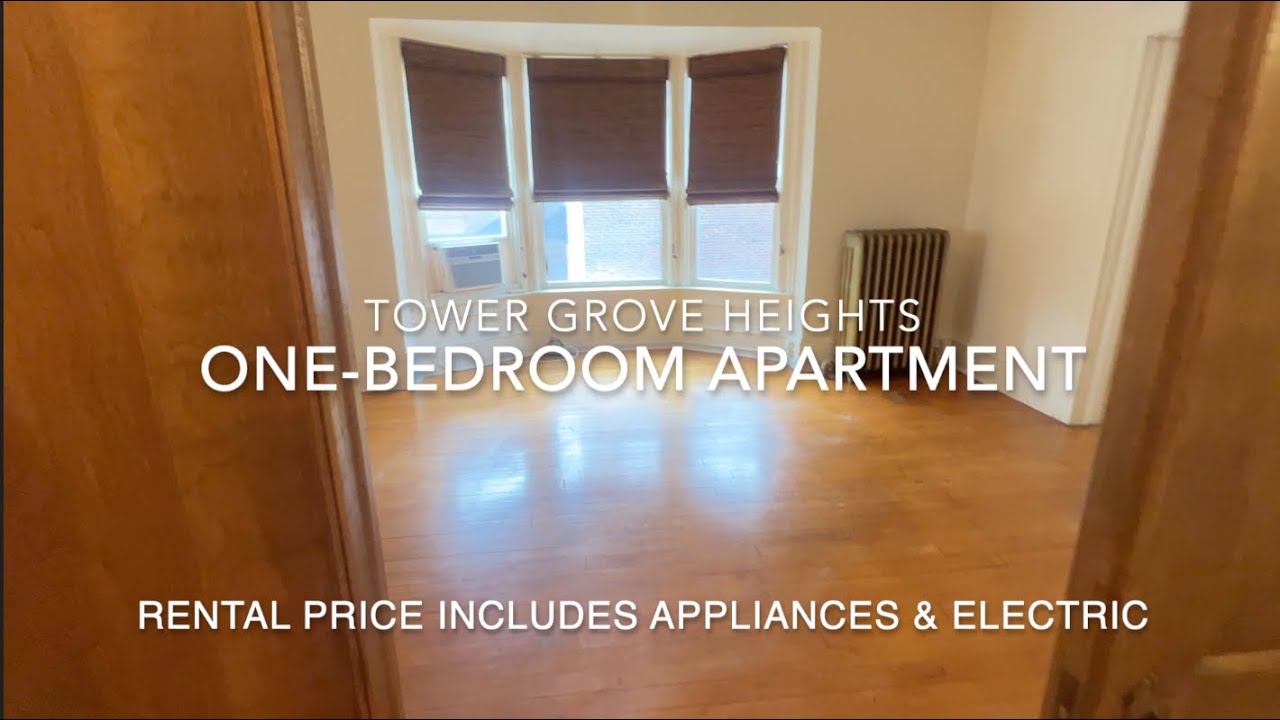 Spacious & Unusual One-Bedroom Apartment In Tower Grove Heights - YouTube