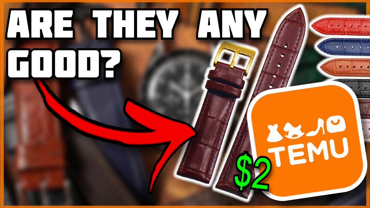Are Temu watch straps actually good? - YouTube