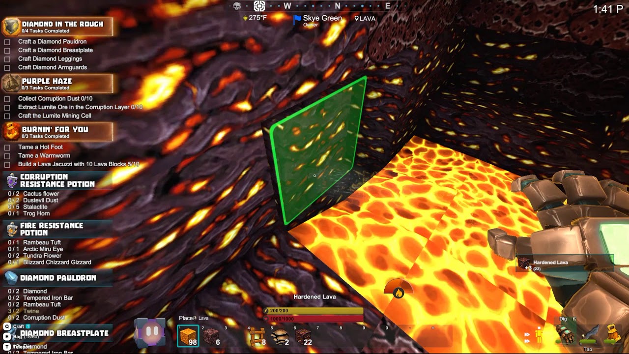 Creativerse Build #2 Lava Jaccuai - YouTube