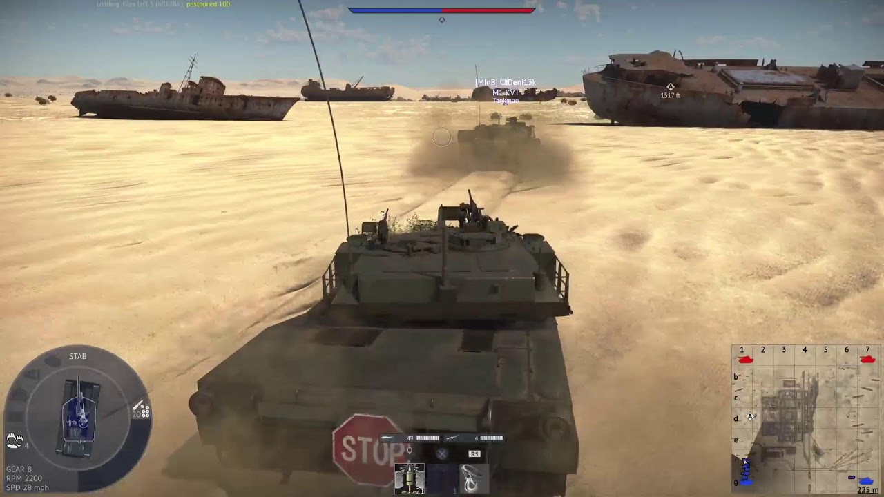 Warthunder ABRAMS STOCK GRIND - YouTube
