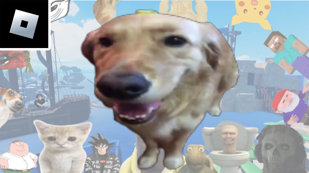 Roblox Find the Memes: how to get "Butter Dog" badge - YouTube