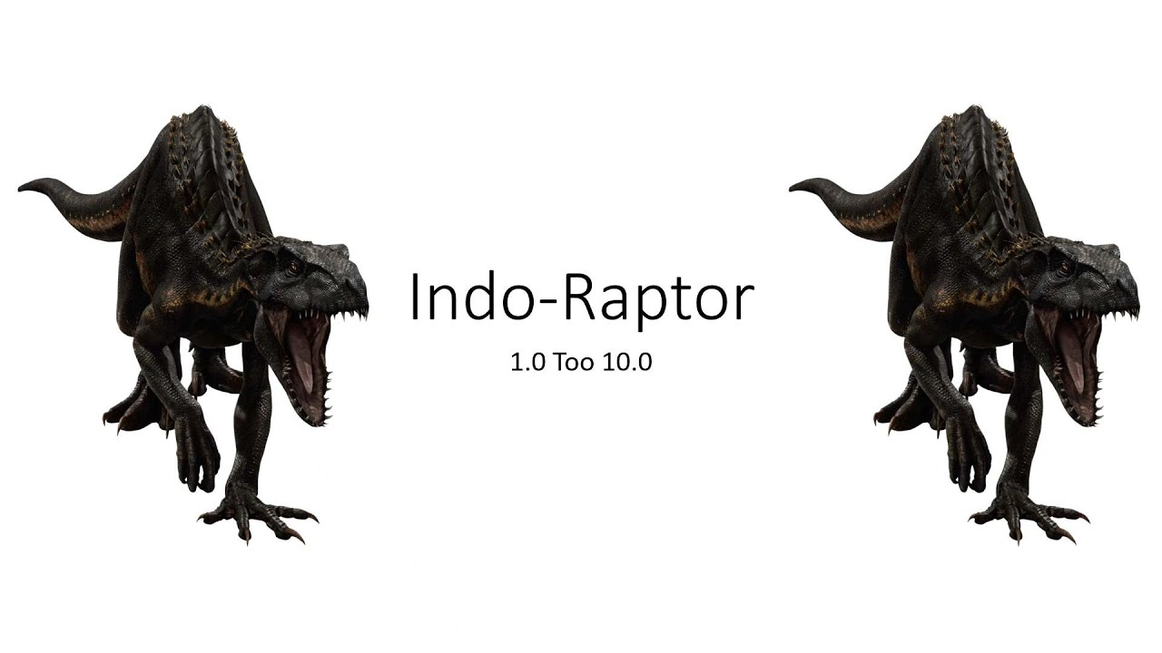 Indo-Raptor 2.0 To 10.0 - YouTube