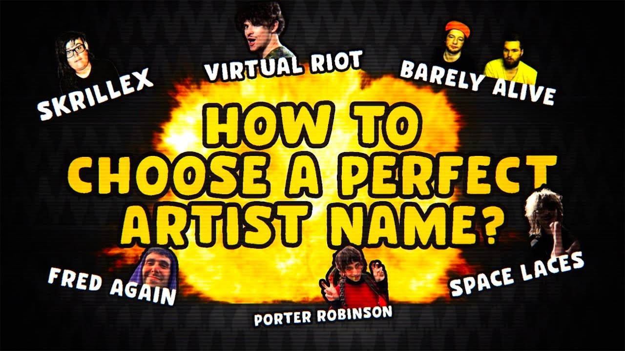 How To Find a Perfect Artist Name - YouTube