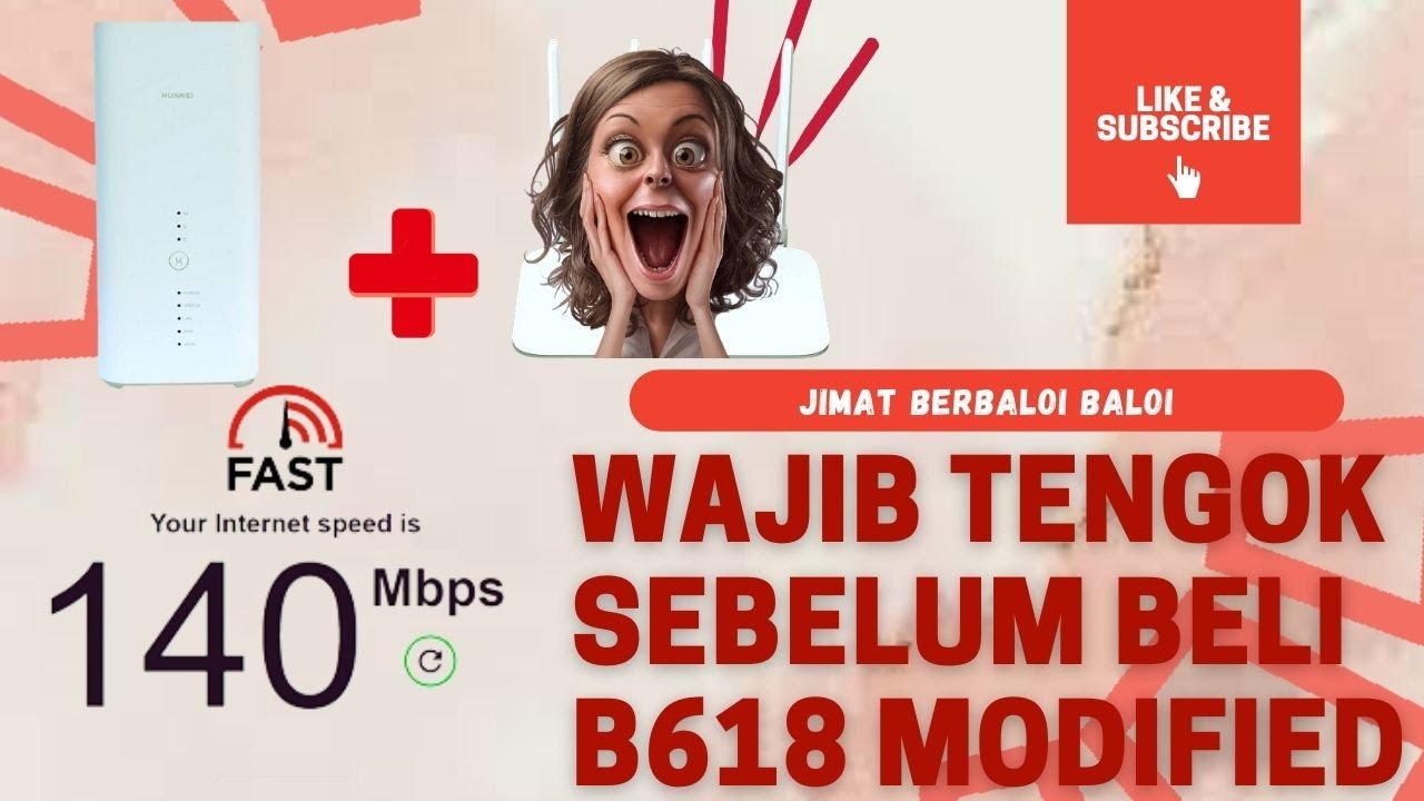 Must watch before buying Huawei B618 modified. - YouTube