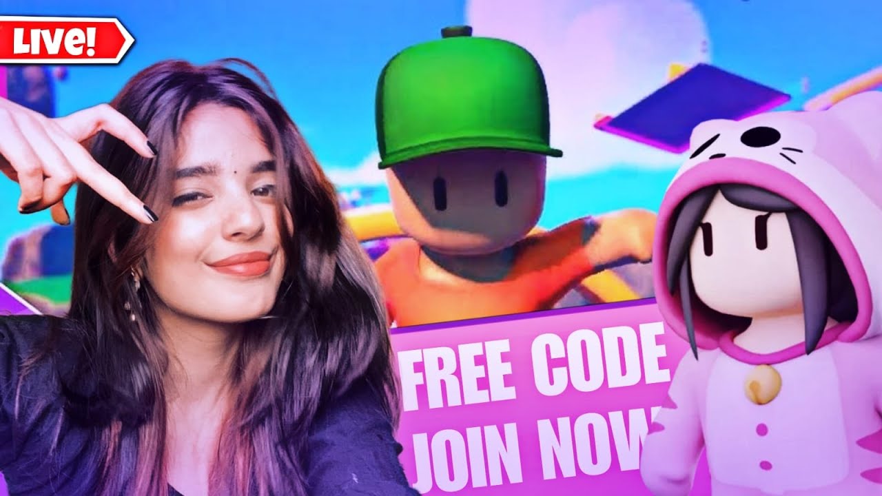 🛑 Redeem code giveaway SG LIVE | stumble guys block dash #stumbleguyslive #girlgamer #sg - YouTube