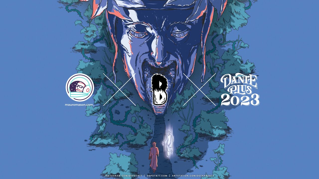 My Dante Alighieri's portrait for Dante Plus 2023 in Ravenna, Italy ...