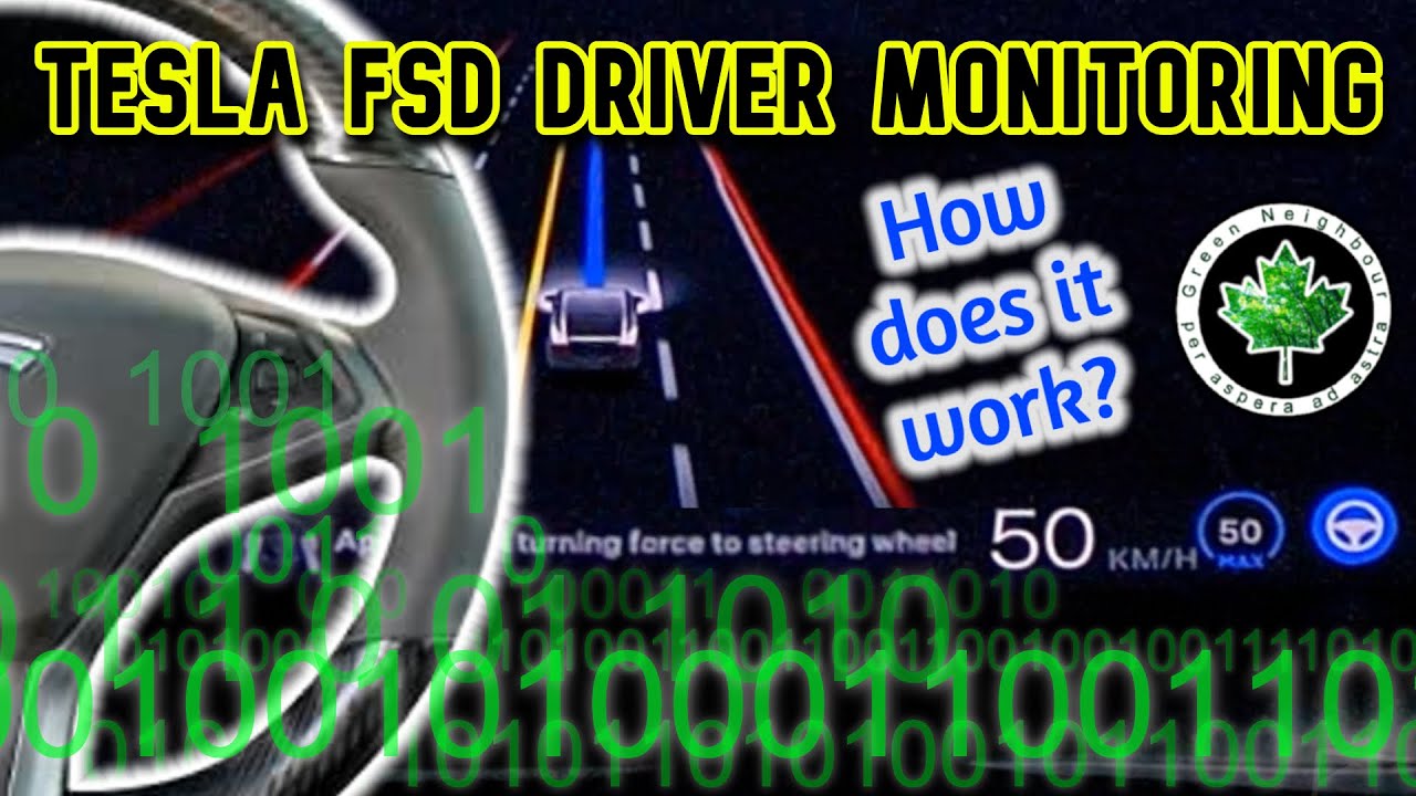 How does Tesla FSD Driver Monitoring Work? - YouTube