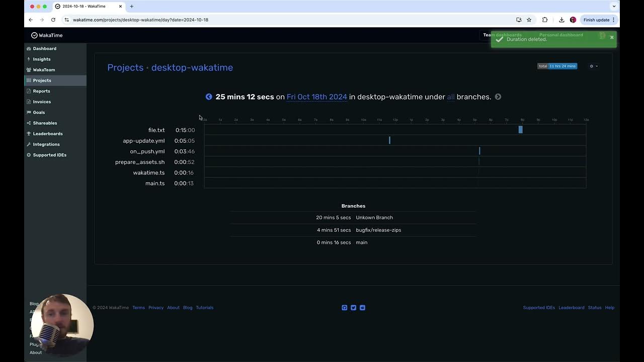 Manually adding time to your WakaTime dashboard - YouTube