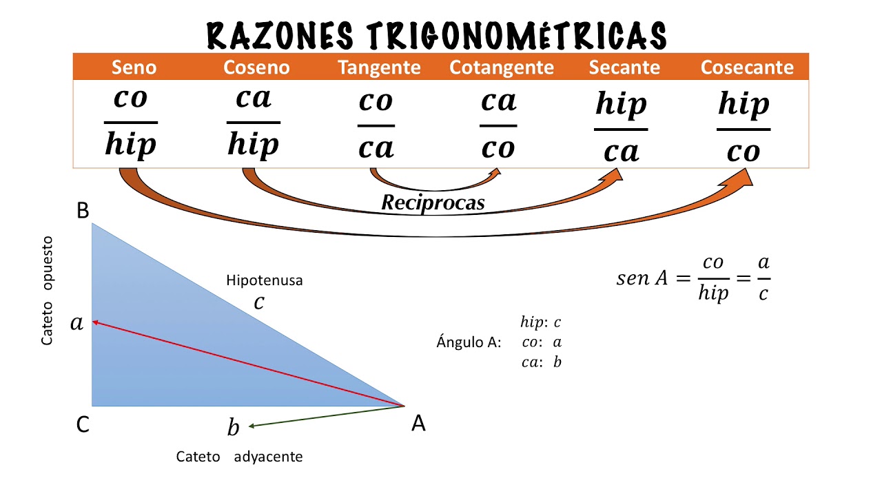 Razones trigonométricas: Introducción - YouTube