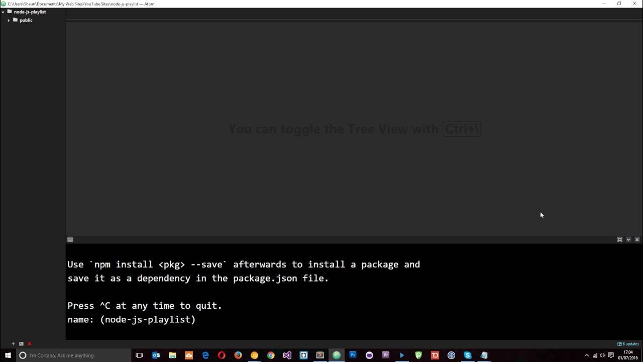 Node JS Tutorial for Beginners #31 - Making a To-do App (part 1) - YouTube
