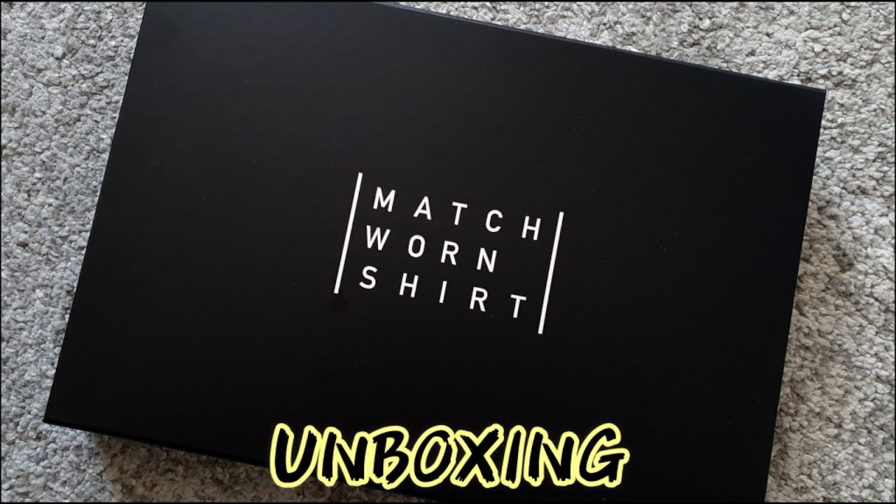 Matchworn shirt Unboxing #1 - YouTube