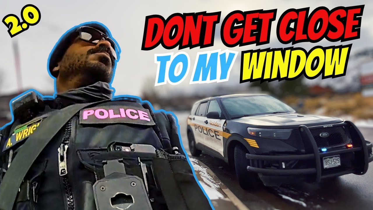 Lawless Cop Stalks a Volvo! ID REFUSAL!!! - YouTube