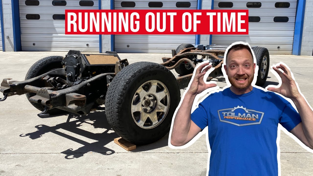 SIX WEEKS LEFT to turn this chassis into a DRIVING TRUCK - YouTube