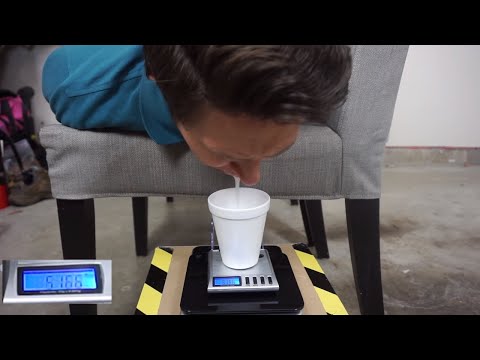 How Much Spit Can You Produce in a Day? (Gross Experiment) | Safe ...