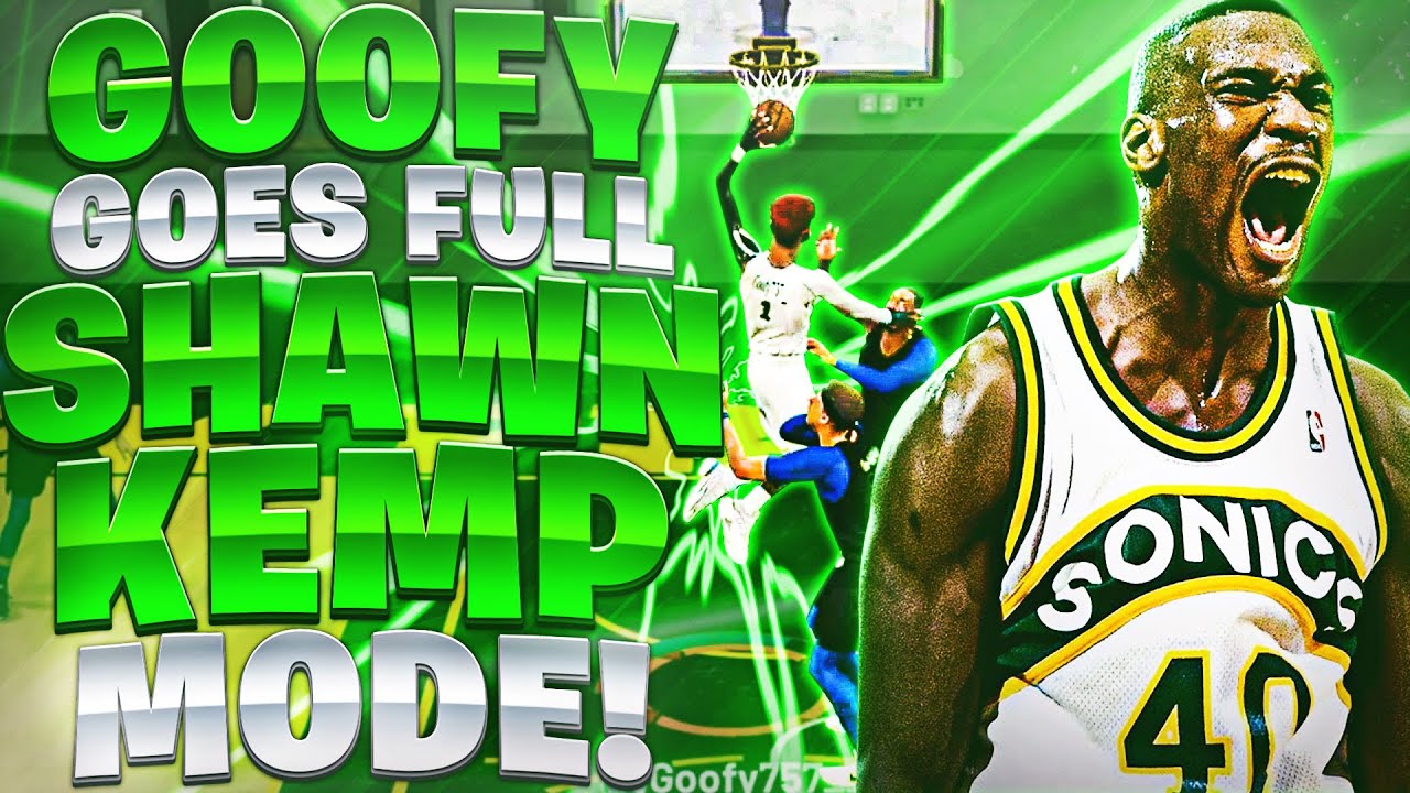 GOOFY GOES FULL SHAWN KEMP MODE 6'8 demon 😈 IN PICKUPS !!!!!! - YouTube