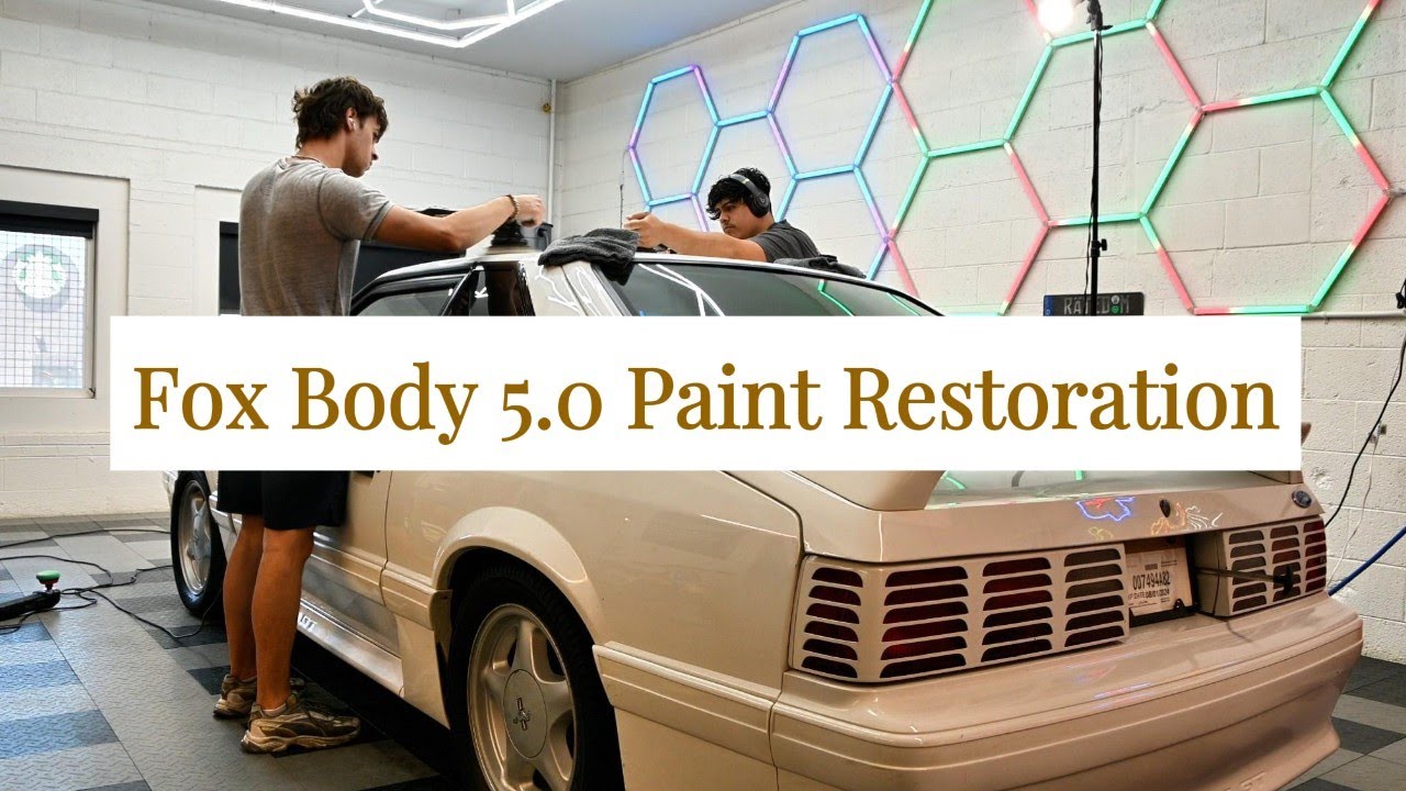 Vintage Mustang Revival: Preserving Tarnished Original Paint - YouTube