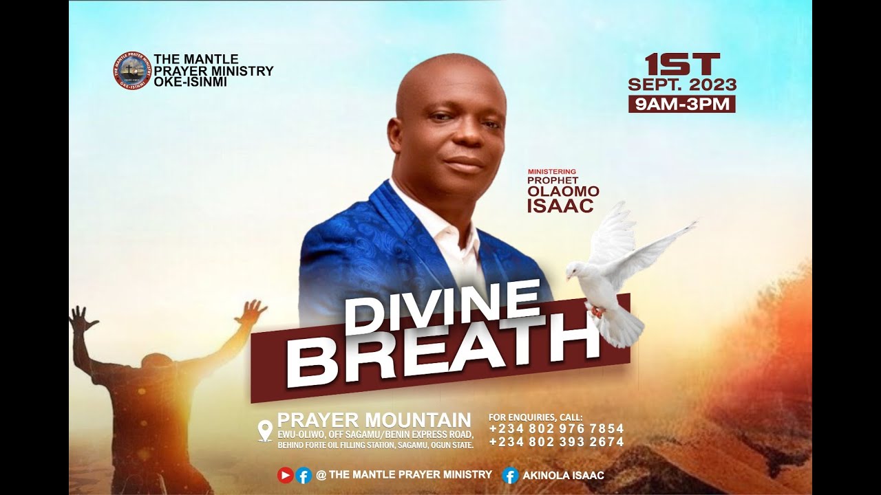 DIVINE BREATH ||1ST OF SEPTEMBER|| 1|09|2023 - YouTube