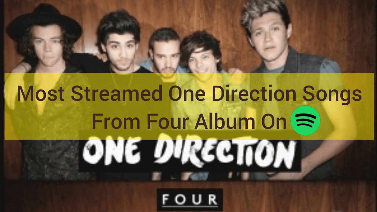 Most Streamed One Direction Songs From Four Album On Spotify - YouTube
