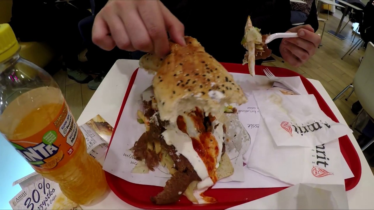 Kebson W #26 AMRIT KEBAB CH.Wileńska Warszawa [Testuje Kebaby] - YouTube