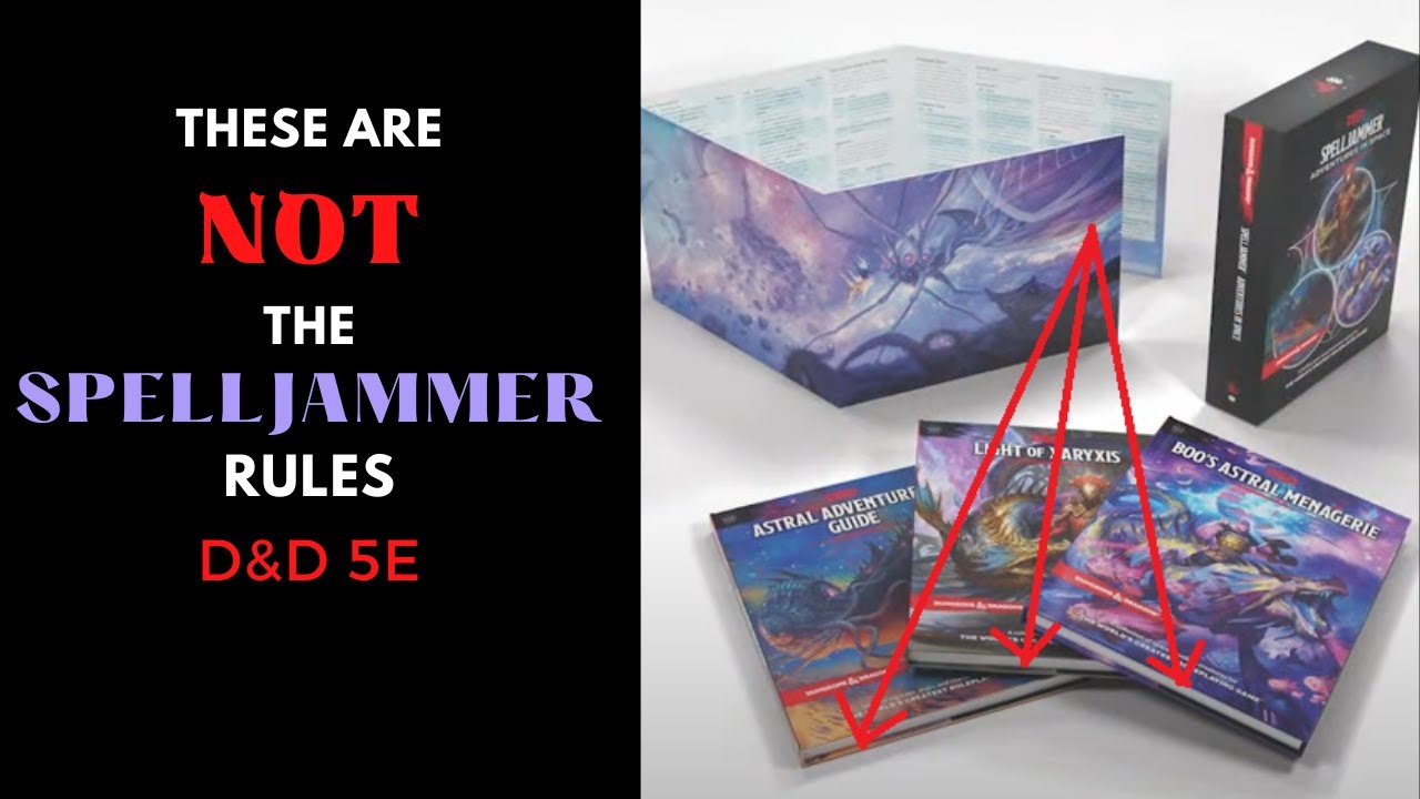 Spelljammer: Let's cover all the "rules": D&D 5e - YouTube