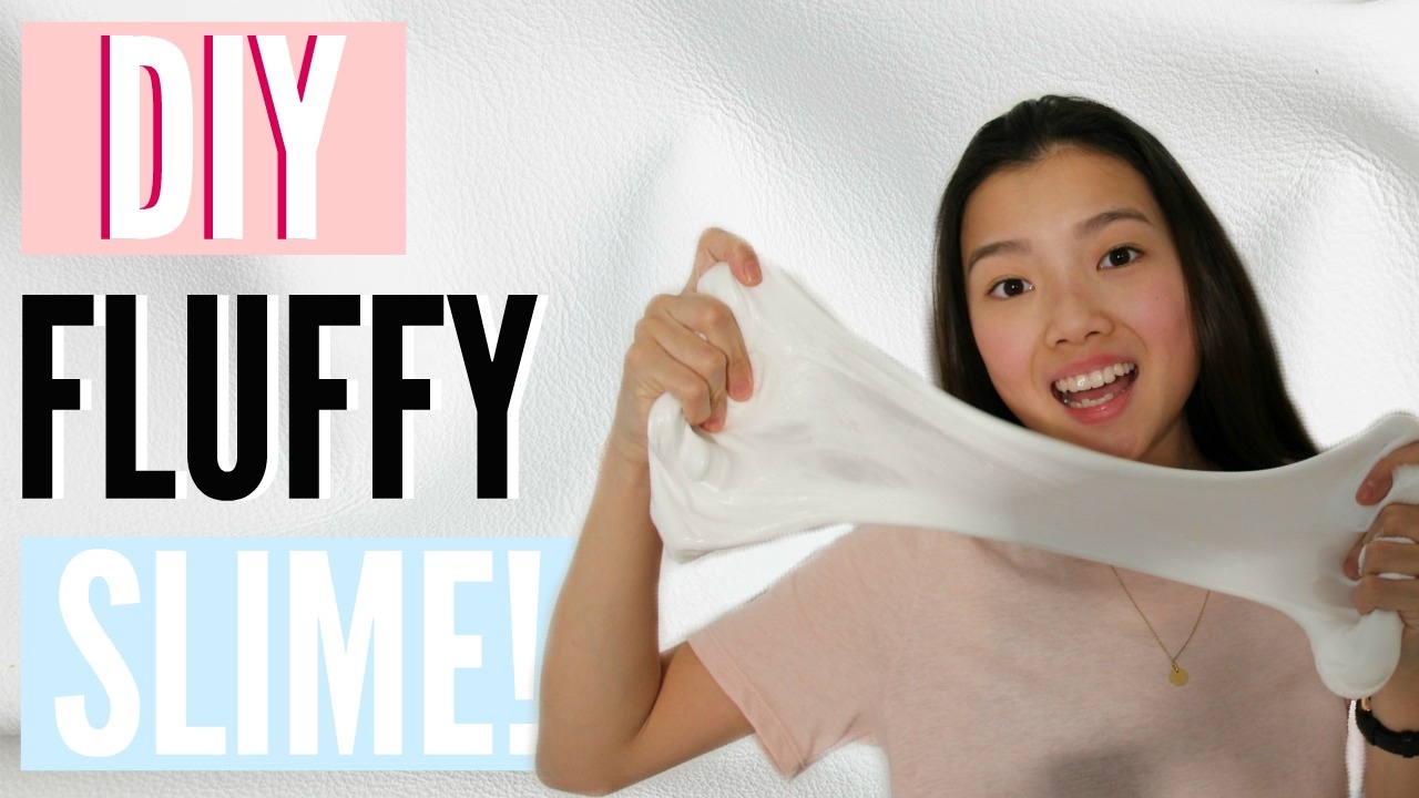 DIY FLUFFY SLIME - YouTube