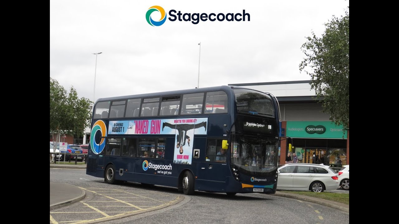 Stagecoach East Midlands 11762 YX73 OZK 2025-08-16 - YouTube