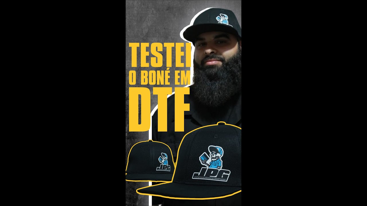 Personalize seu Estilo: Conheça os Bonés DTF Exclusivos - YouTube