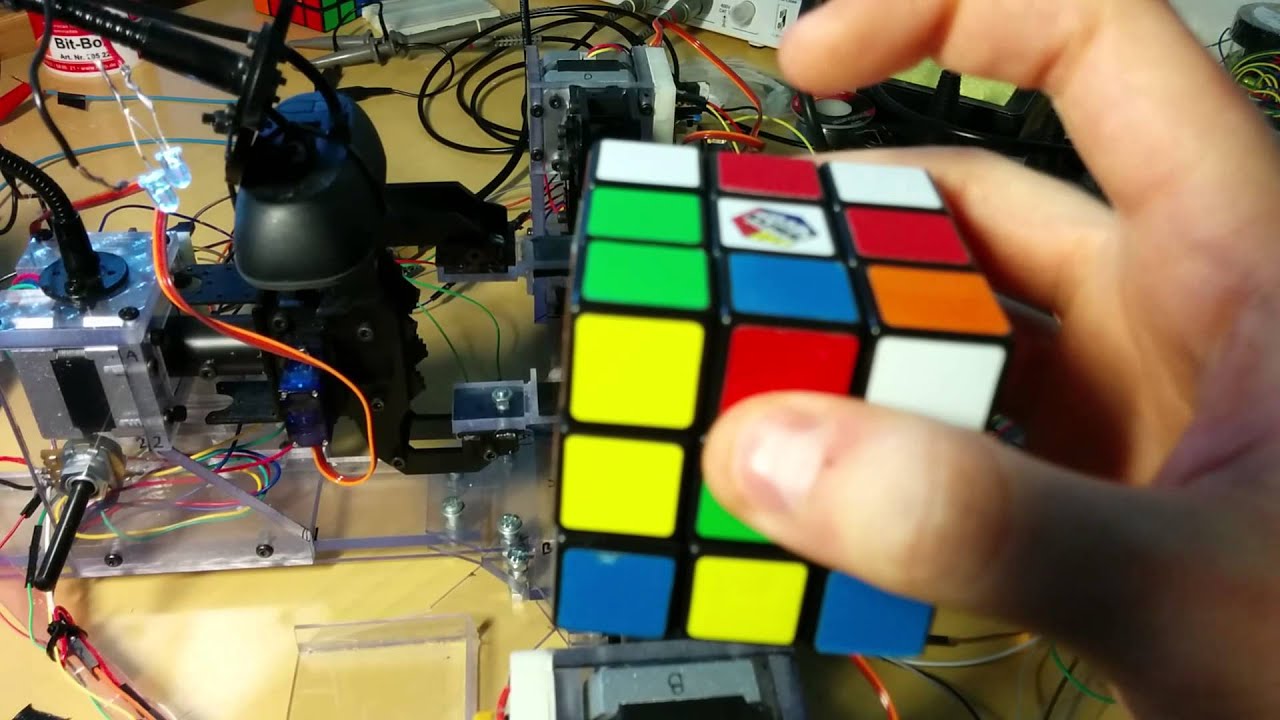 Rubik robotti 2 - YouTube